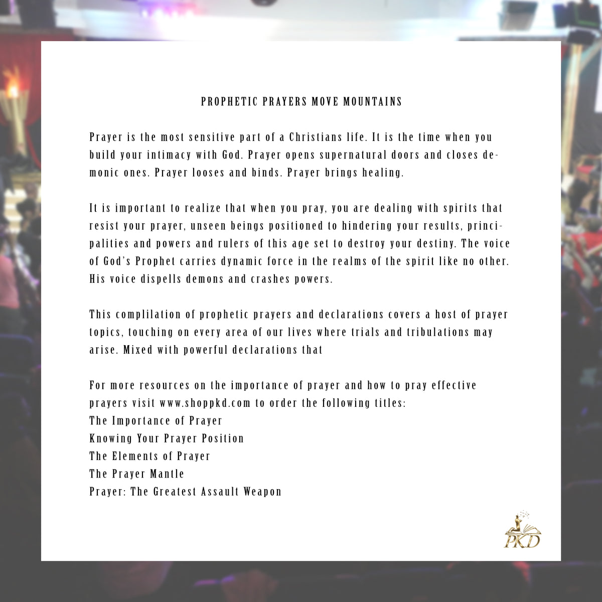 #30011 - Prophetic Prayer & Declaration Mash-Up (5-CD Set) – The ...